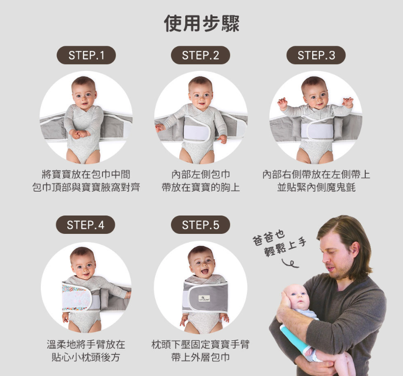 包巾怎麼挑？2023最新7款超人氣嬰兒包巾推薦，讓寶寶輕鬆熟睡！ - YODEE