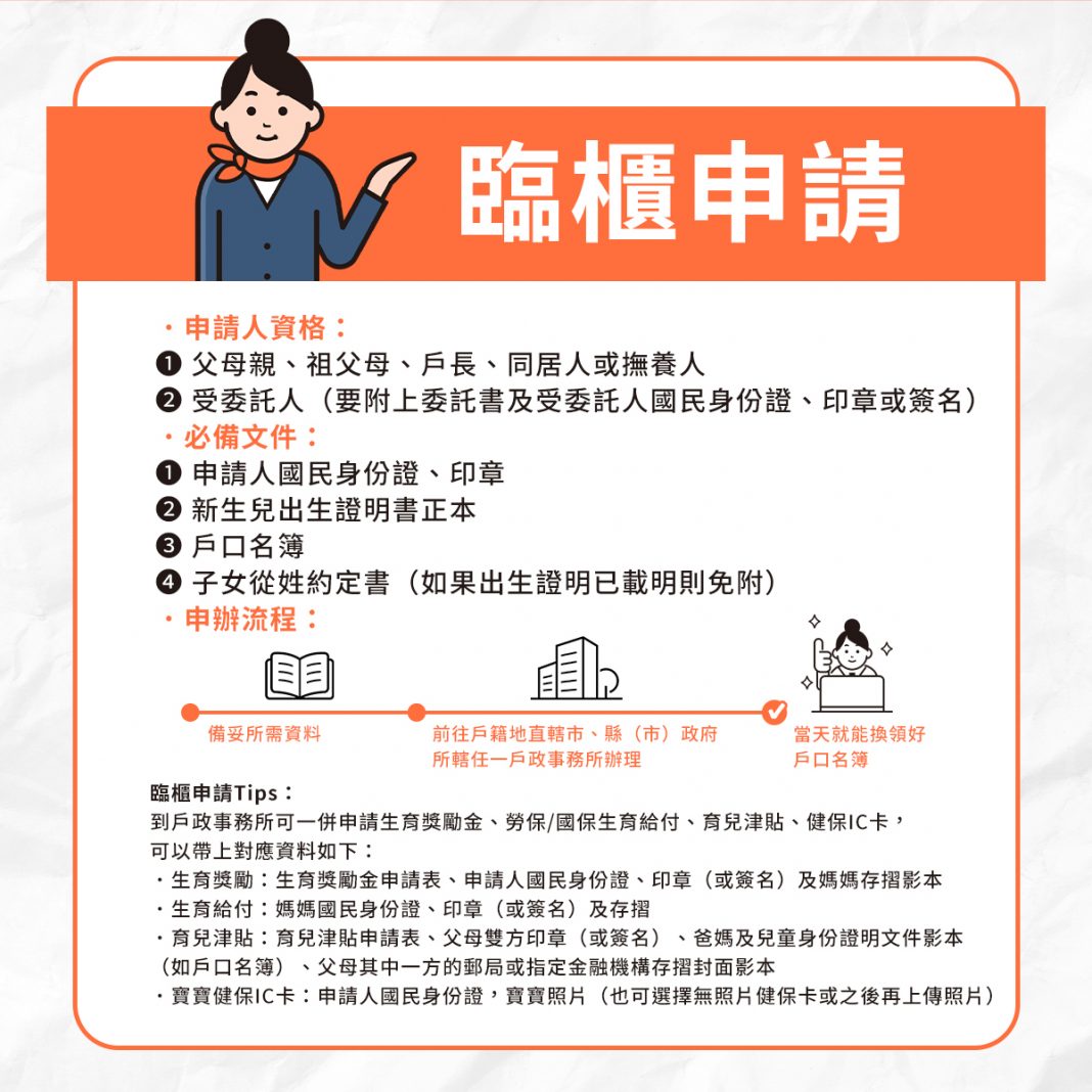2026新生兒報戶口懶人包！文件、流程、健保一次搞定 - YODEE
